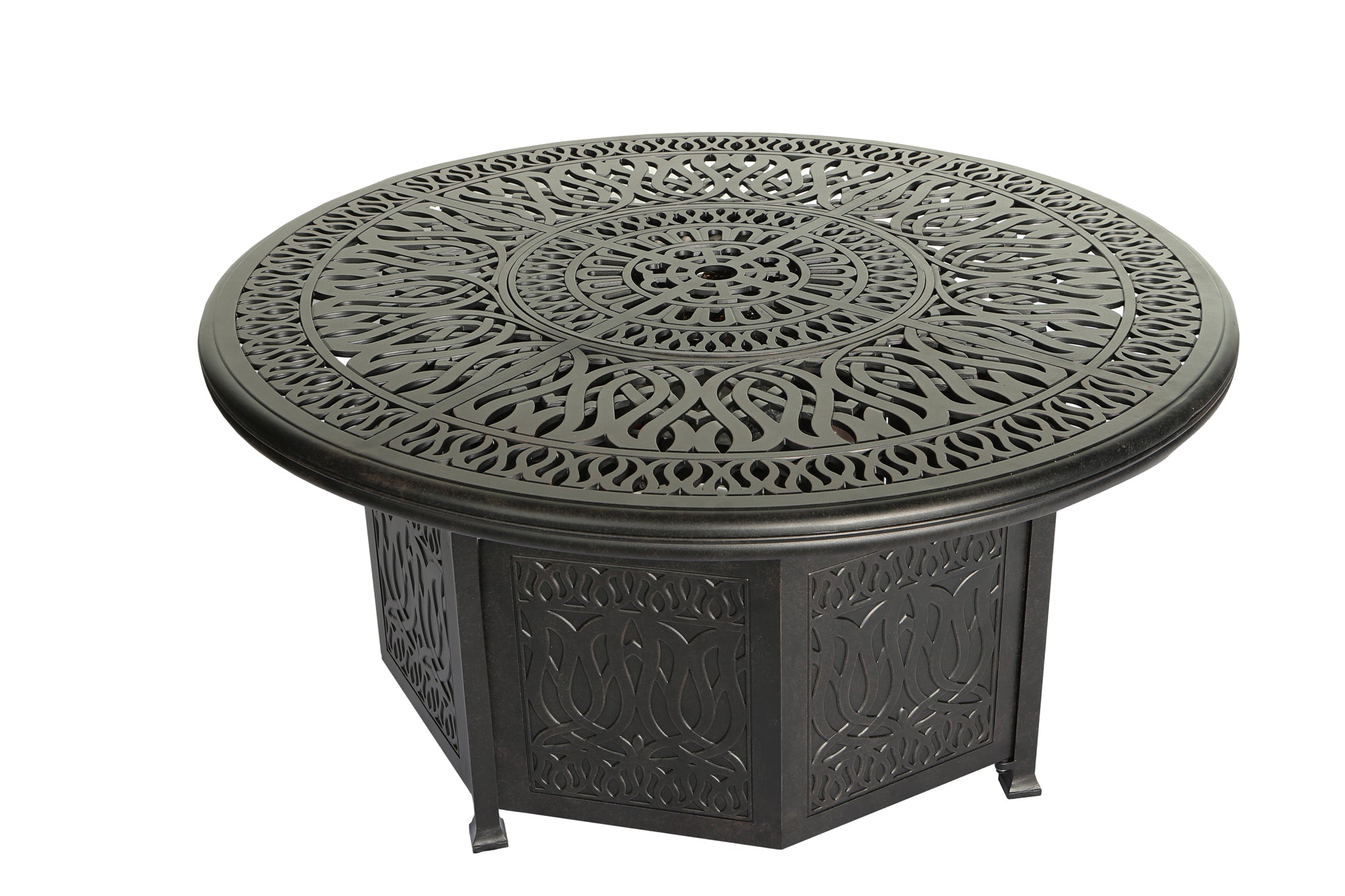 52" Round Fire Table (Classic) (Container Order Only) – Summerset Casual